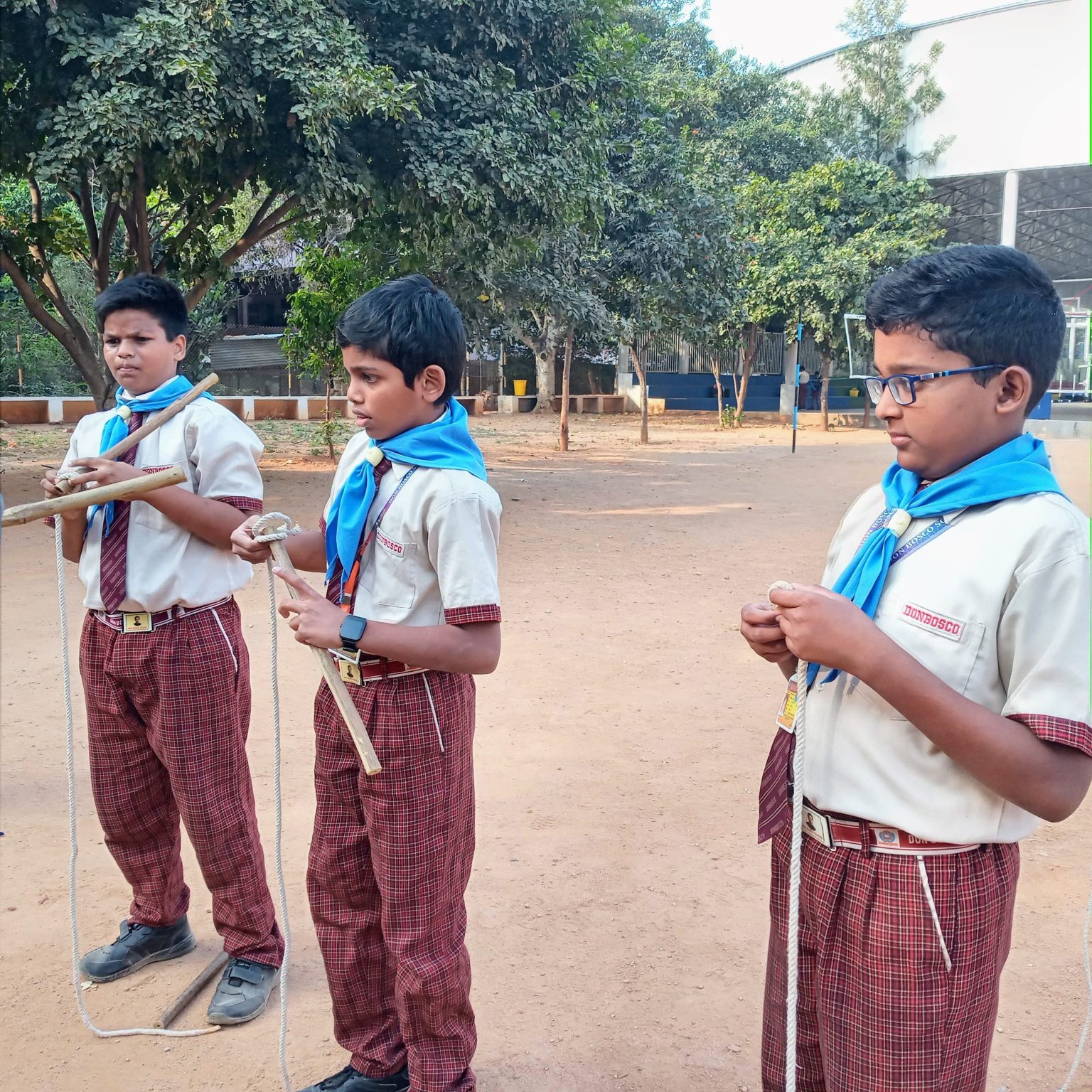Scouts and Guides – Don Bosco School