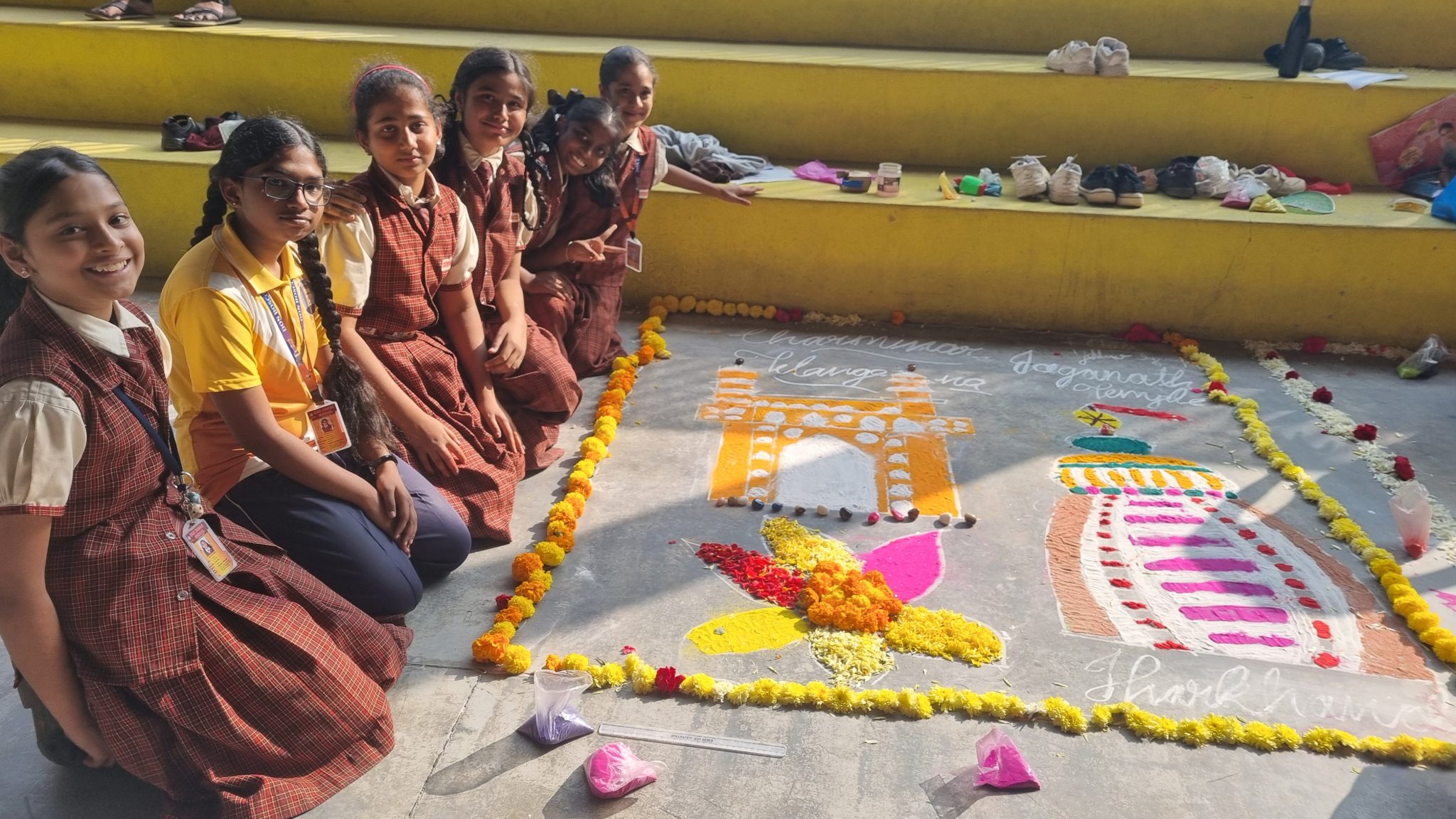 Rangoli Competition 2024 – Don Bosco School