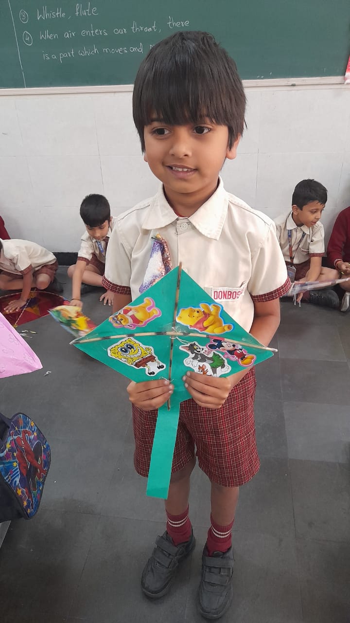 Kite Making / Decorating Competition – Don Bosco School