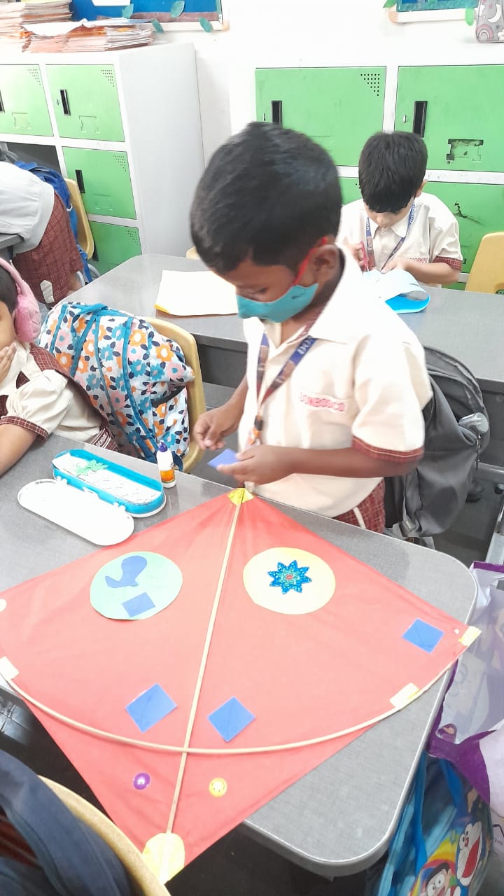 Kite Making / Decorating Competition – Don Bosco School
